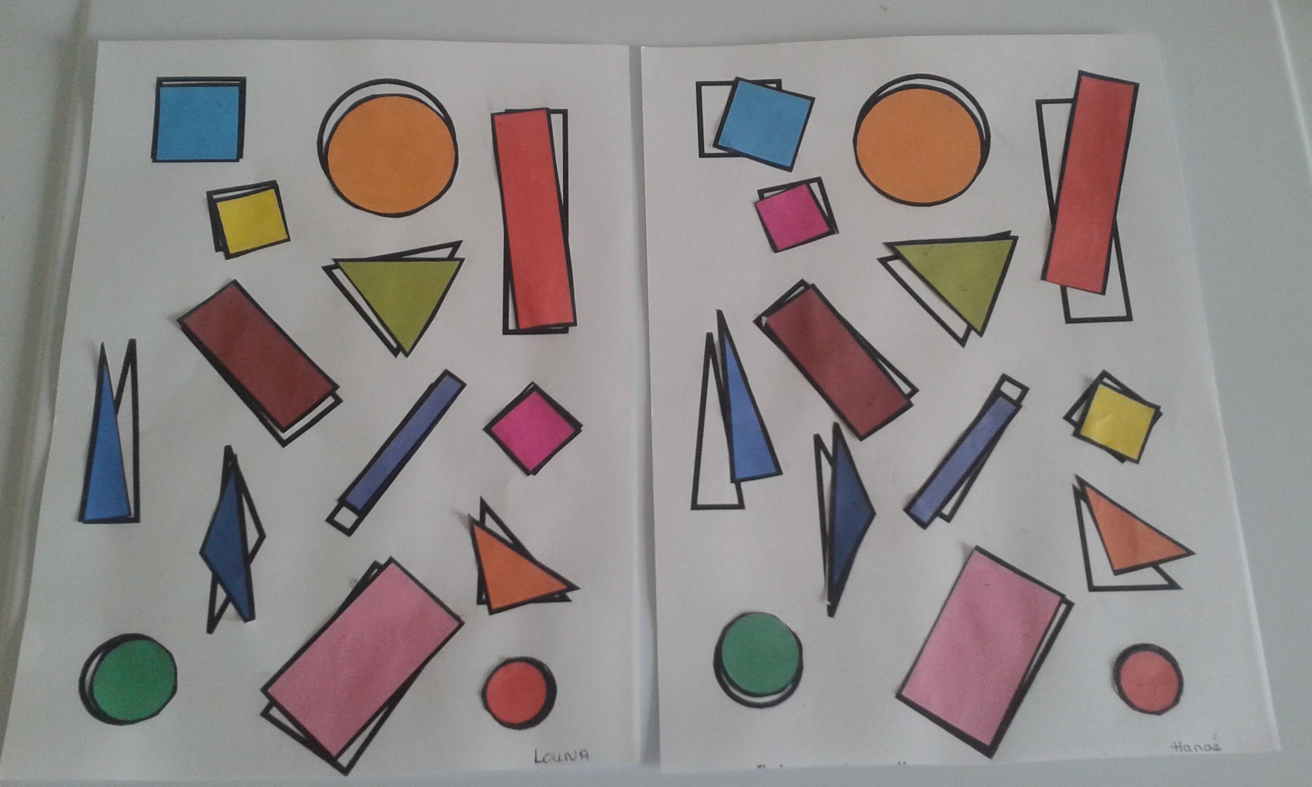 Les formes géométriques